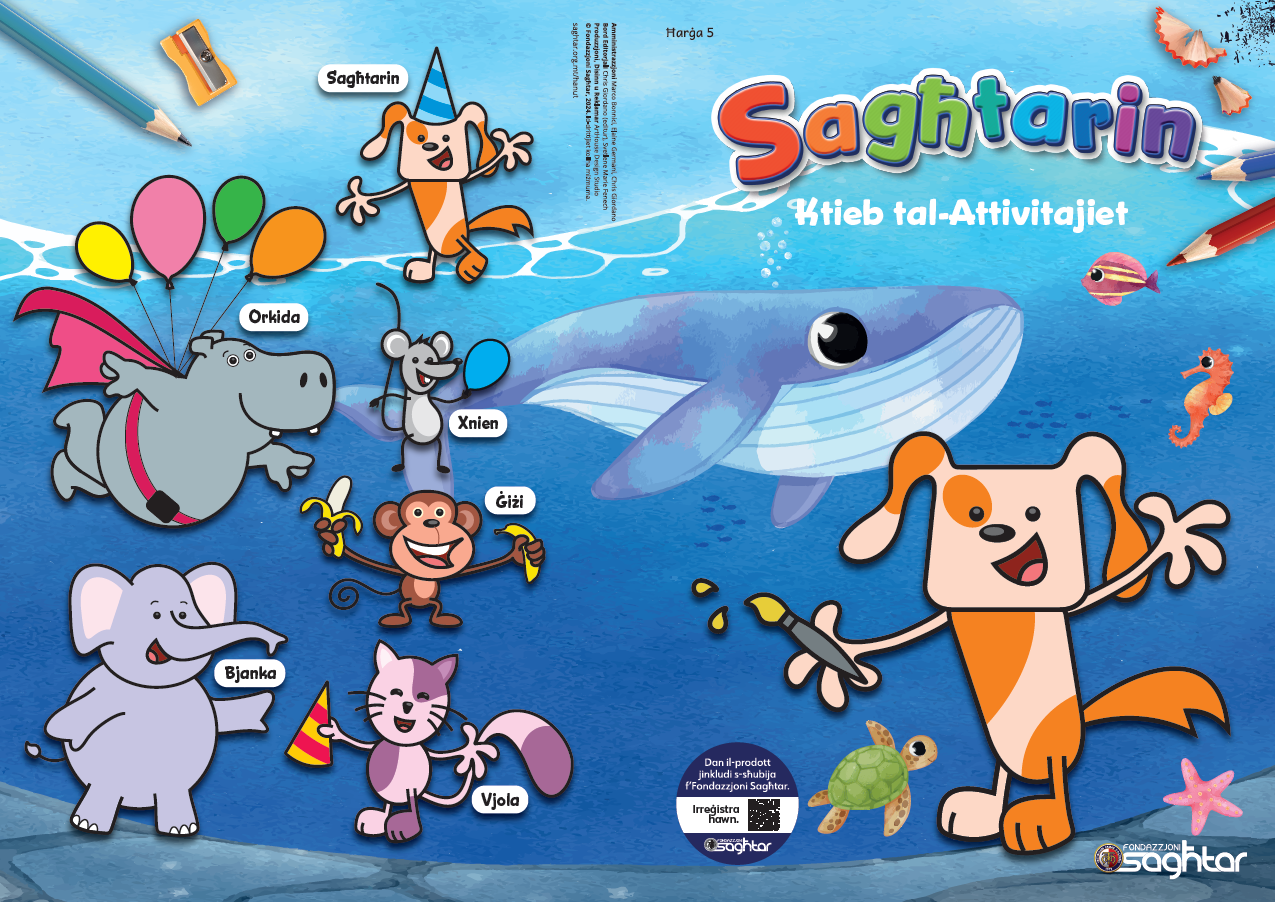 Here is the fifth issue of "Sagħtarin"! - Fondazzjoni Saghtar