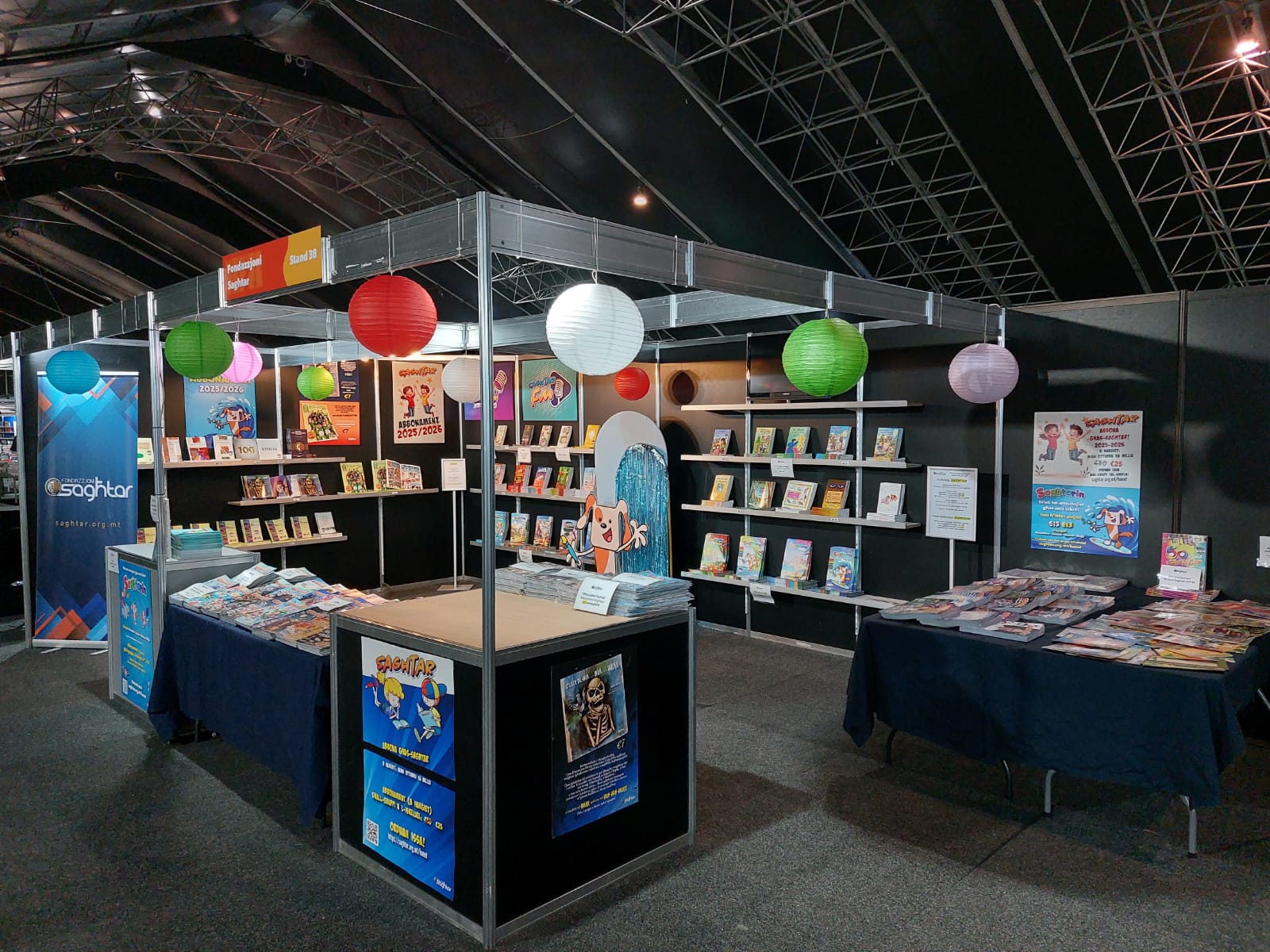 Fondazzjoni Sagħtar at the 2025 Book Festival - Fondazzjoni Saghtar