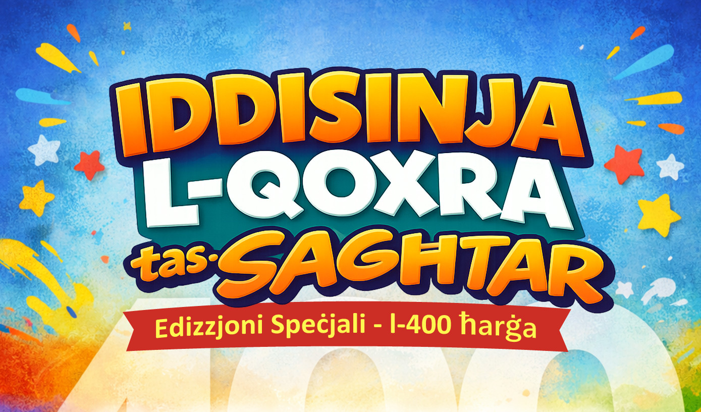 400th Sagħtar edition - cover competition - Fondazzjoni Saghtar